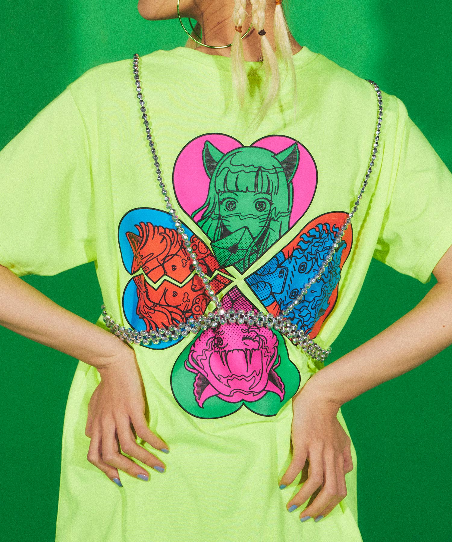 恋愛しようぜ若者Tシャツ[商品：PN24SS-044] - PUNYUS Online Store / 公式通販