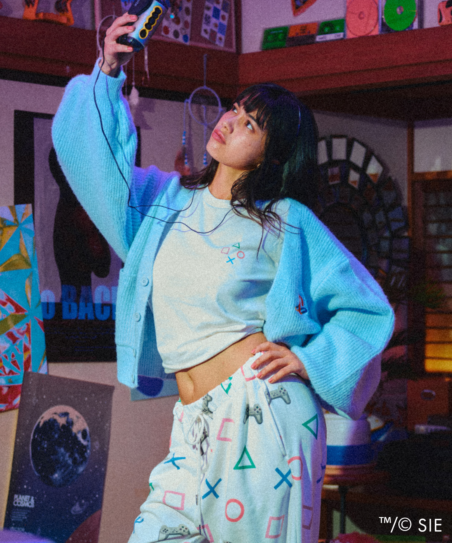 PlaystationプリントTシャツ[商品：PNPS25AW-001] - PUNYUS Online Store / 公式通販